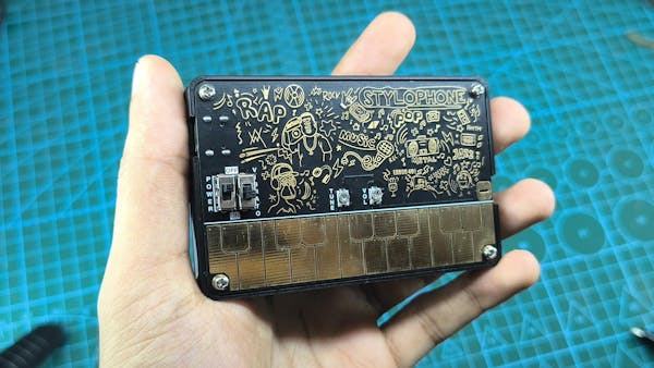 DIY Stylophone Synthesizer Fits in Your Pocket - Hackster.io