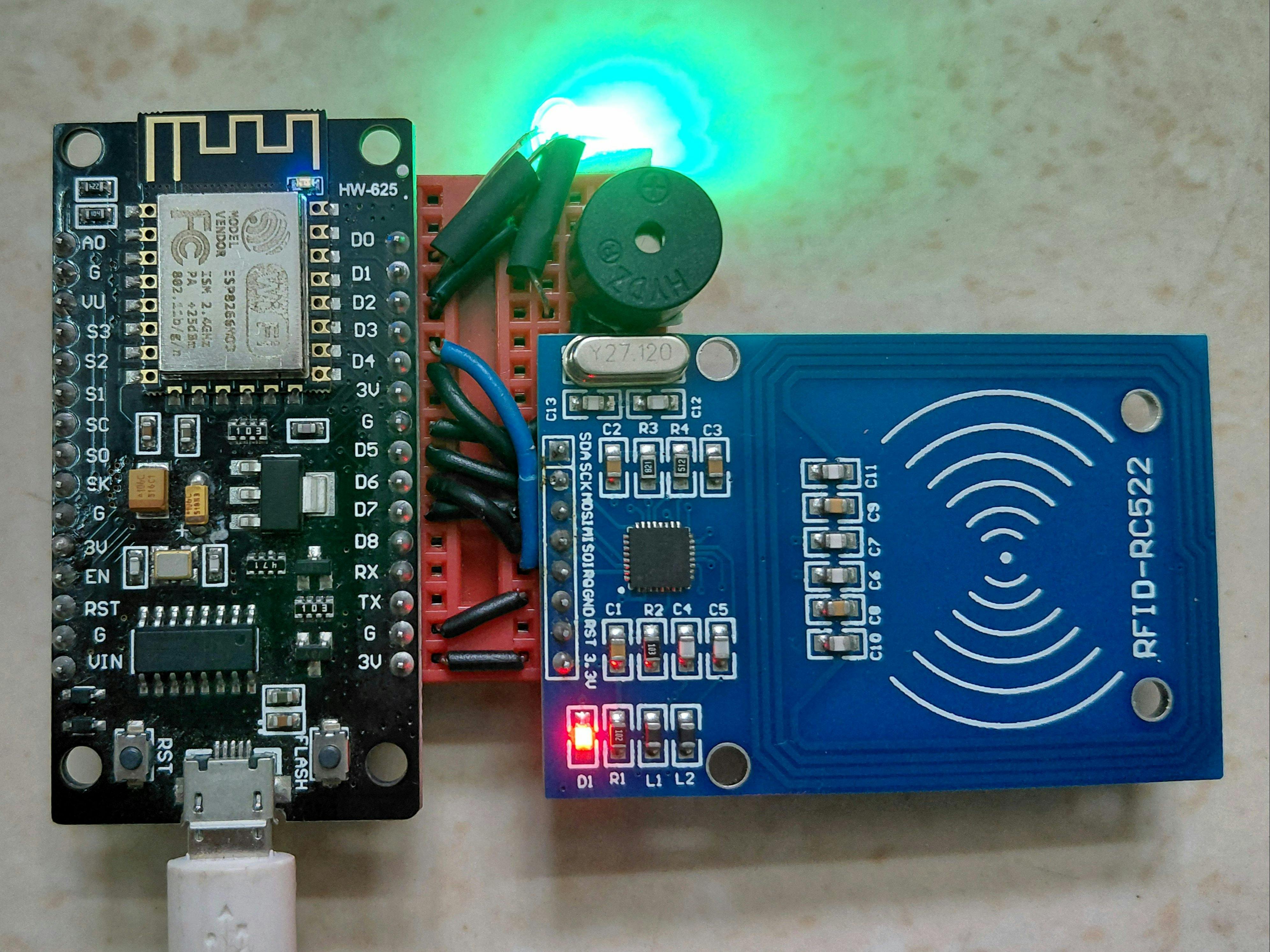 RFID + IoT Smart Security & Attendance System using ESP8266 - Hackster.io
