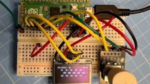 Space Invaders on a Raspberry Pi Pico 2 - Hackster.io