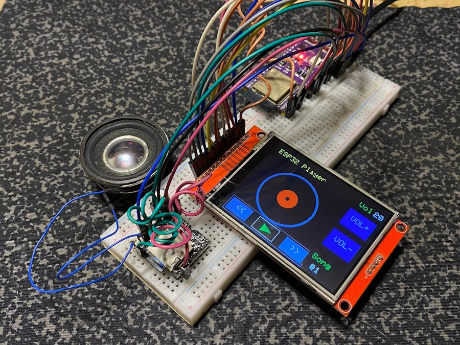 Esp32 DFPlayer Mp3 Player - Hackster.io