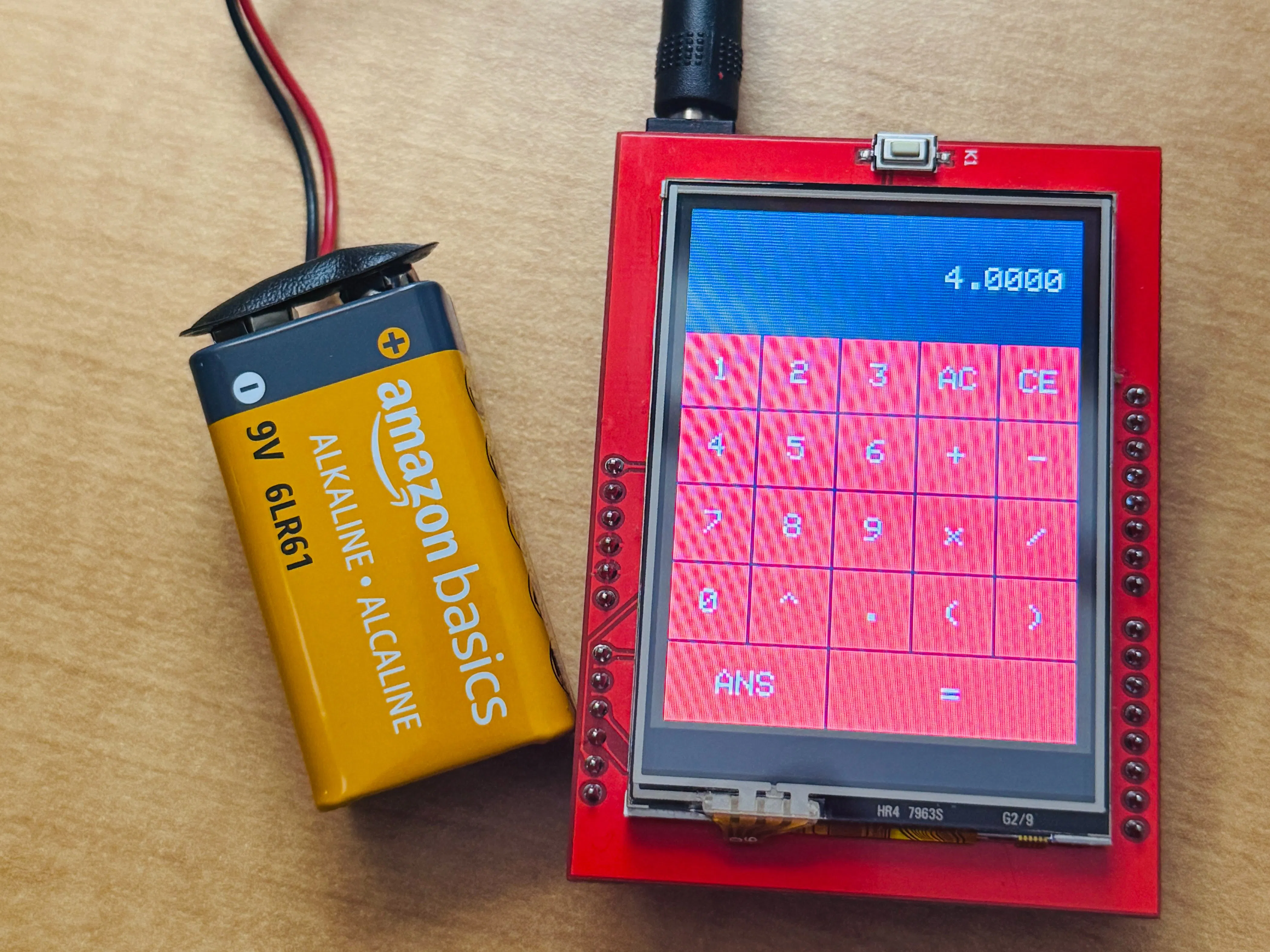Arduino Touch Screen Calculator - Hackster.io