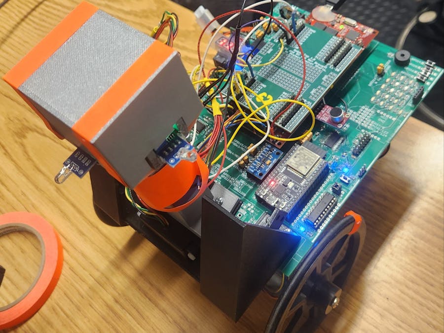 Mobile Quad-Direction Light-Tracking Robot - Hackster.io