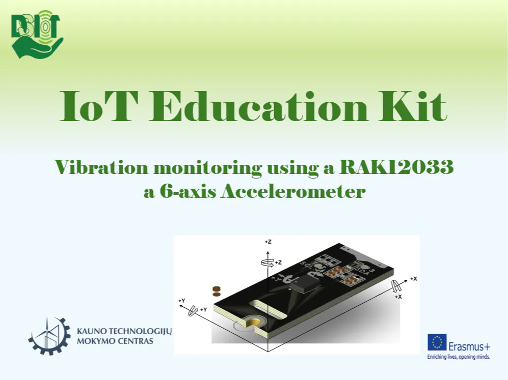 Vibration monitoring using a RAK12033 a 6-axis Accelerometer - Hackster.io