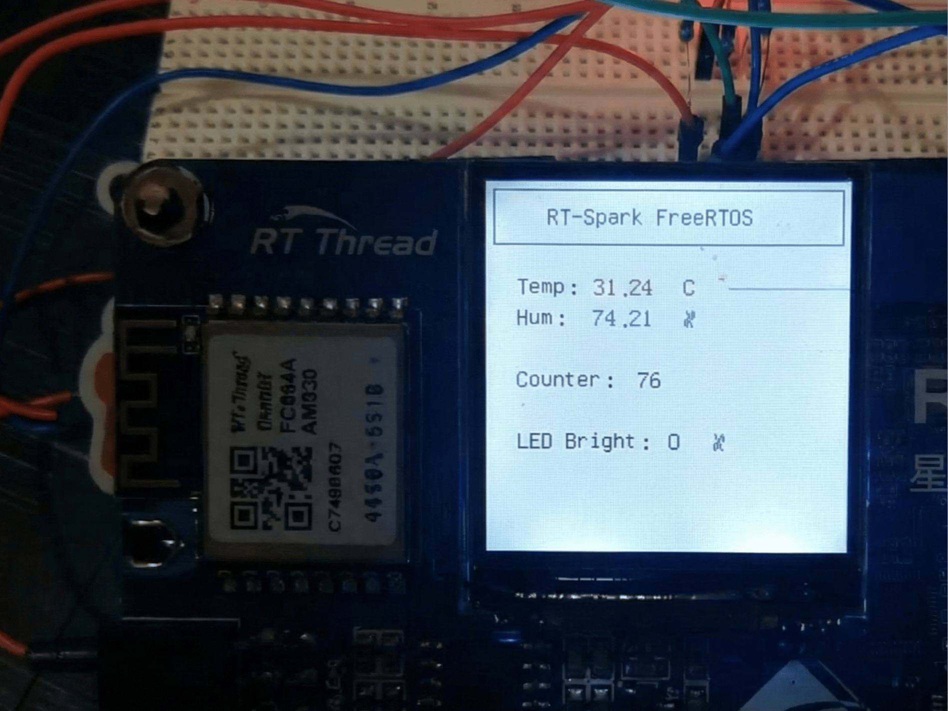 RTOS Monitor: AHT20, LCD & RGB Control - Hackster.io