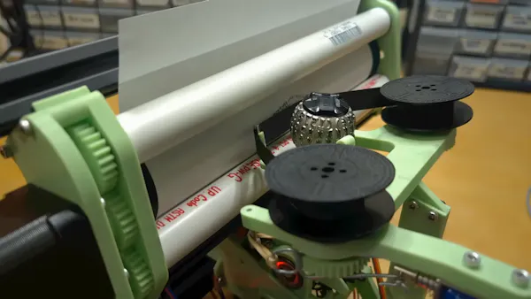 Printing Crazy Typewriter Art with the IBM Selectric’s Weird “Golf Ball ...