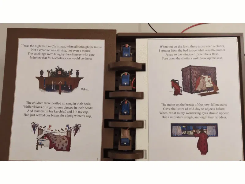 Magic Pages - A Self-turning Book with Audio - Hackster.io