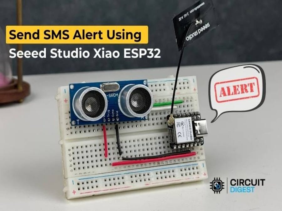 Compact SMS Alert System with Seeed Studio XIAO ESP32 - Hackster.io
