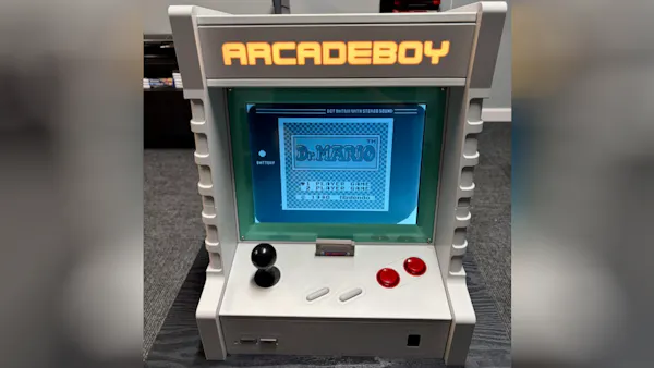 Chris Fletcher's ArcadeBoy Converts an Original Nintendo Game Boy Into ...
