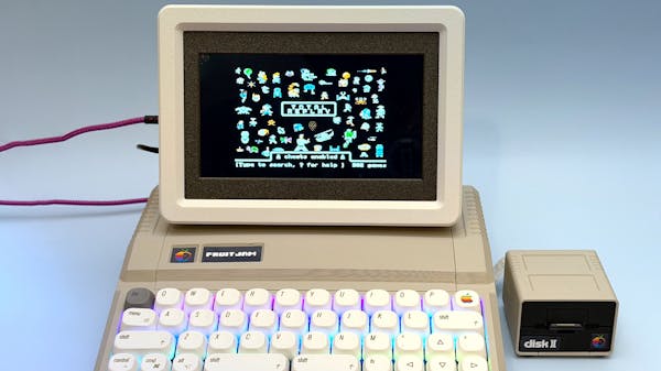 Build a Fruit Jam Apple Computer, Complete with 3D-Printed Apple //e ...