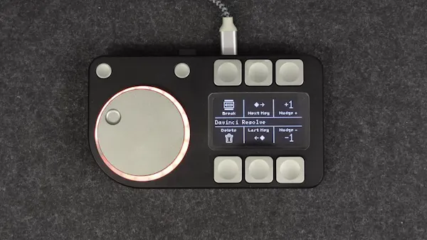 The Haptic Wheel on this Macropad Is So Good - Hackster.io