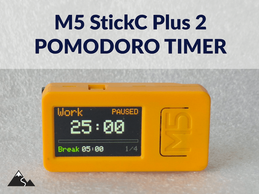 M5 StickC Plus 2 as a Pomodoro Timer - Hackster.io