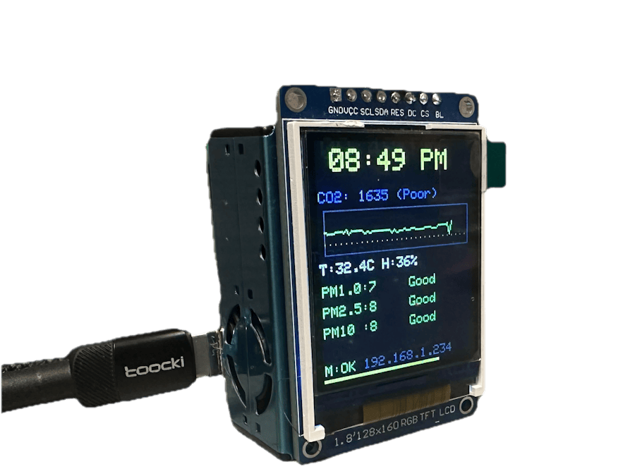 Air Quality Monitor - Hackster.io