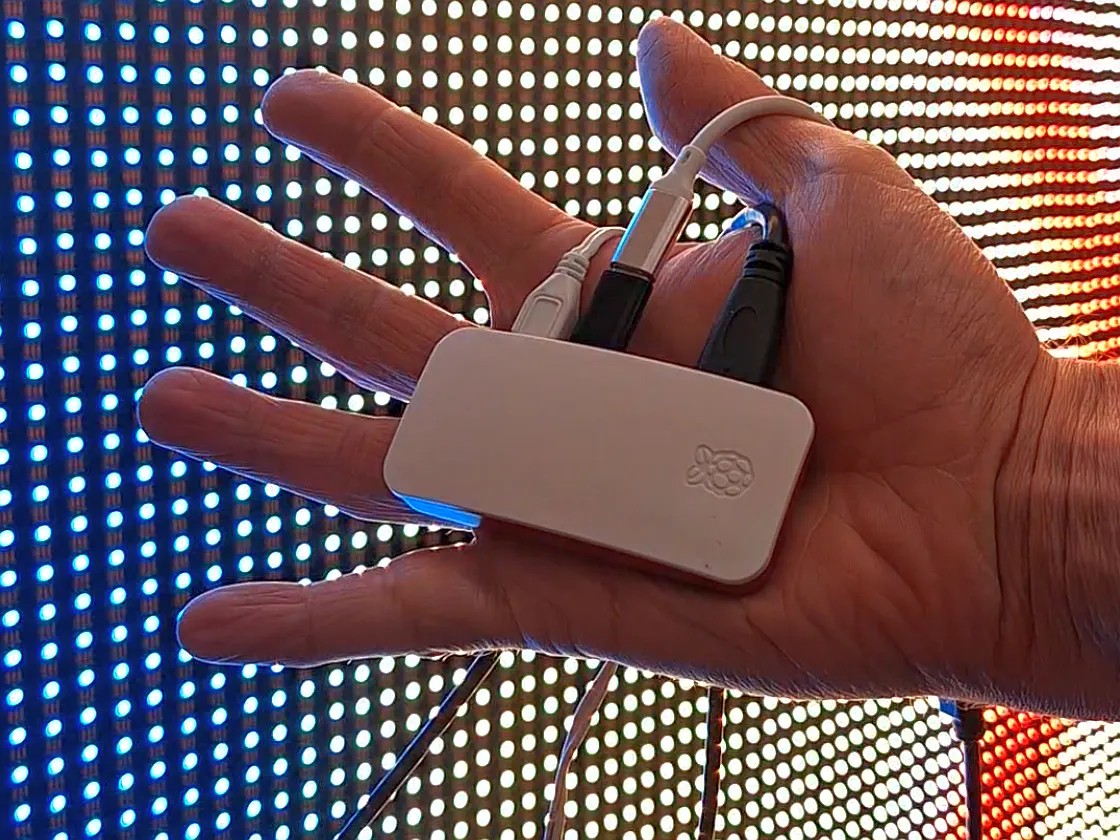 Big Video LED Display with Raspberry Pi Zero W - Hackster.io