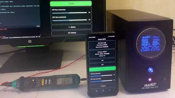 This Smart UPS Controller Cycles Button-Operated Devices to Boost ...
