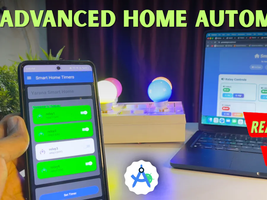 Build a smart home using ESP32 and Firebase Realtime Databas - Hackster.io