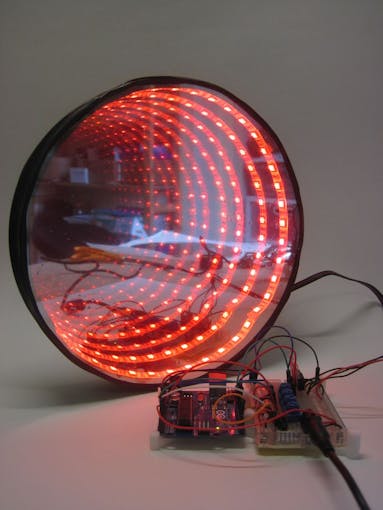 Arduino Controlled Rgb Led Infinity Mirror Arduino Project Hub 2810