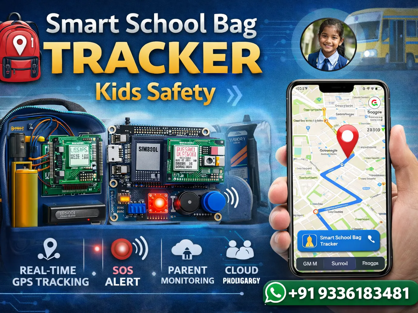 Smart School Bag Tracker (Kids Safety) - Hackster.io