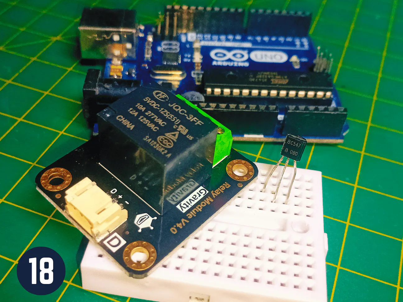 How to Use Relays and Transistors with Arduino - Lesson #18 - Hackster.io