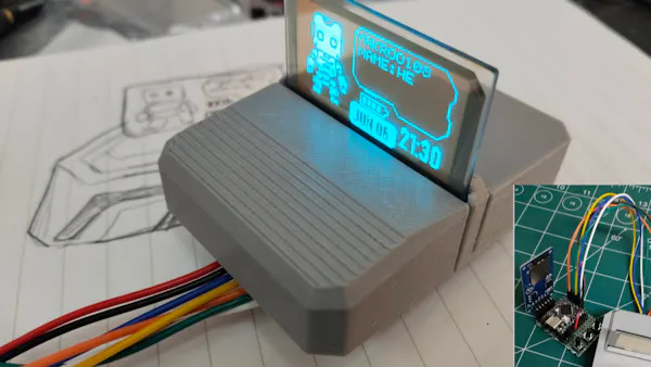 Build Your Own “Holographic” Display on a Tiny Budget - Hackster.io