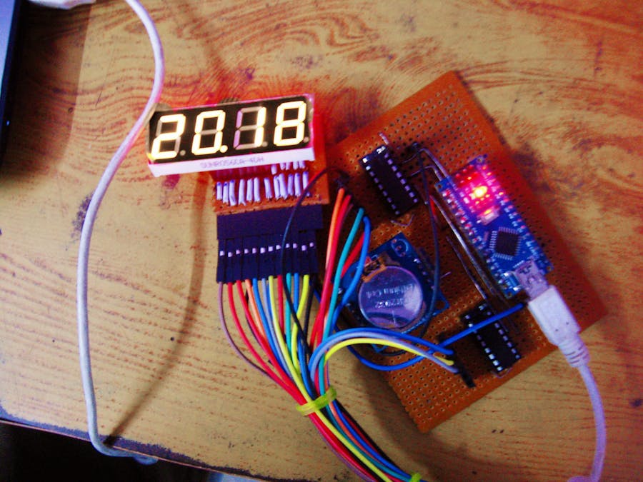 RTC Based Clock - Arduino Project Hub RTC Based Clock - Arduino Project Hub