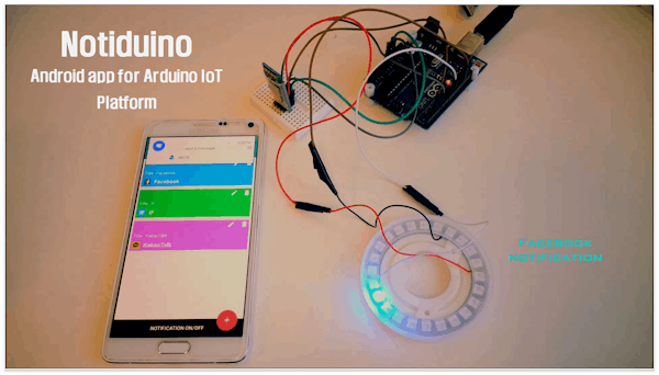 Notification IoT Using NeoPixel and Smartphone - Arduino Project Hub