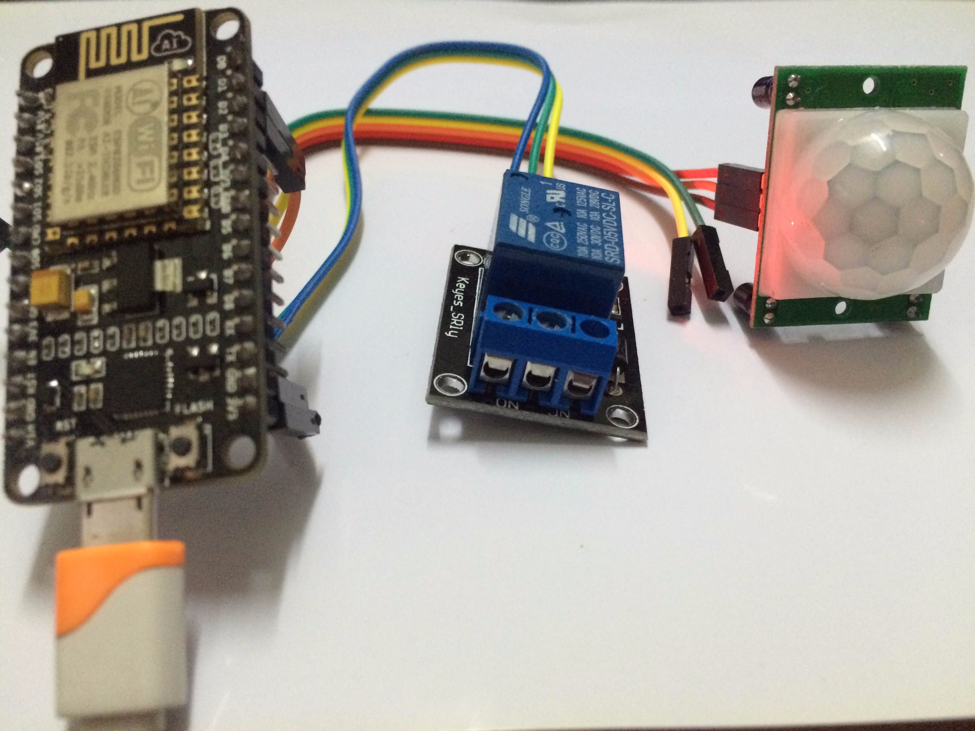 Simple IoT Auto Light with Motion Sensor and Cayenne - Hackster.io