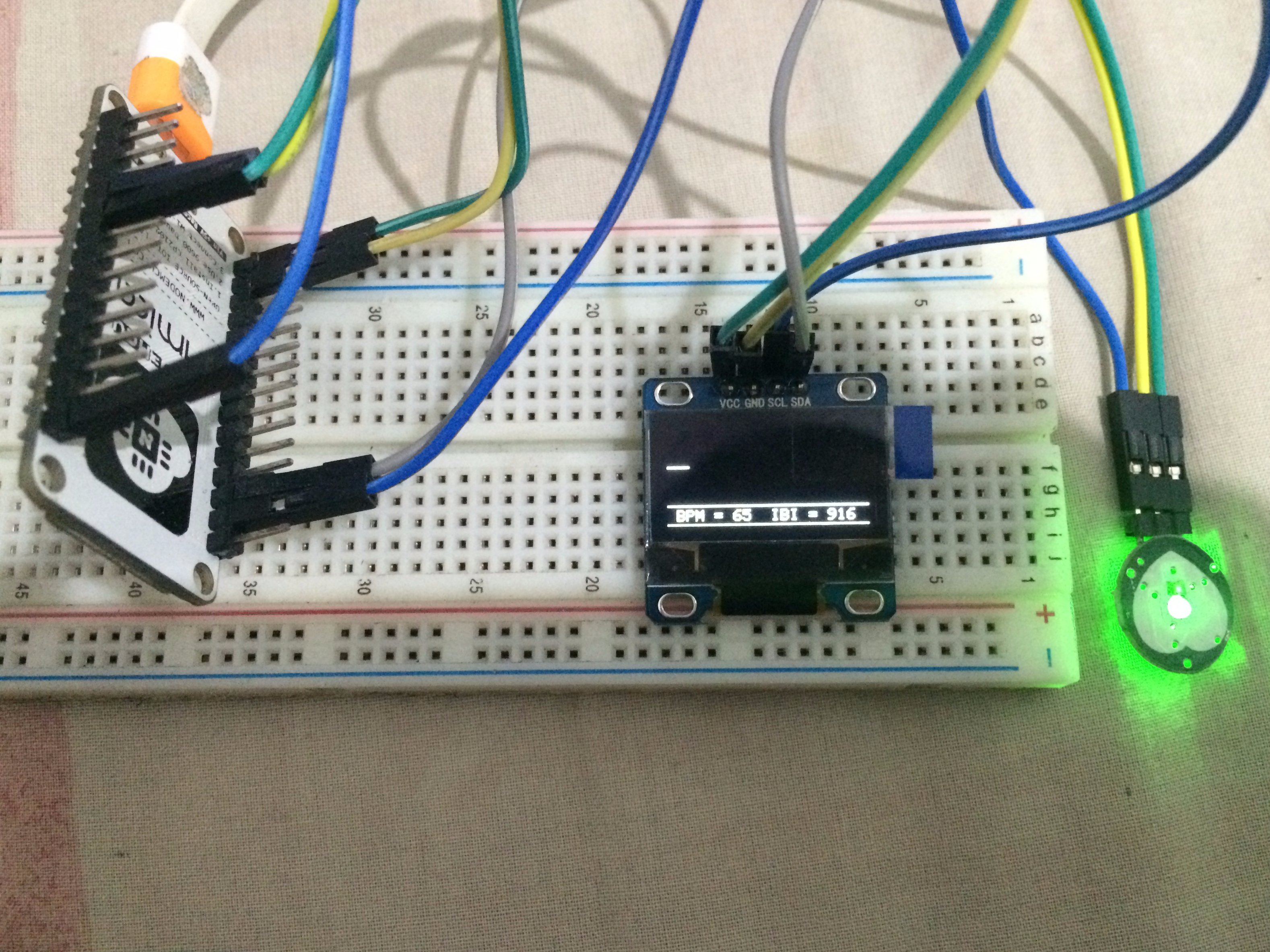 Online Heart Rate Monitor Using NodeMCU and Cayenne - Hackster.io