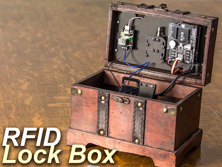 Arduino Controlled Lock Box With Solenoid And Rfid Arduino Project Hub