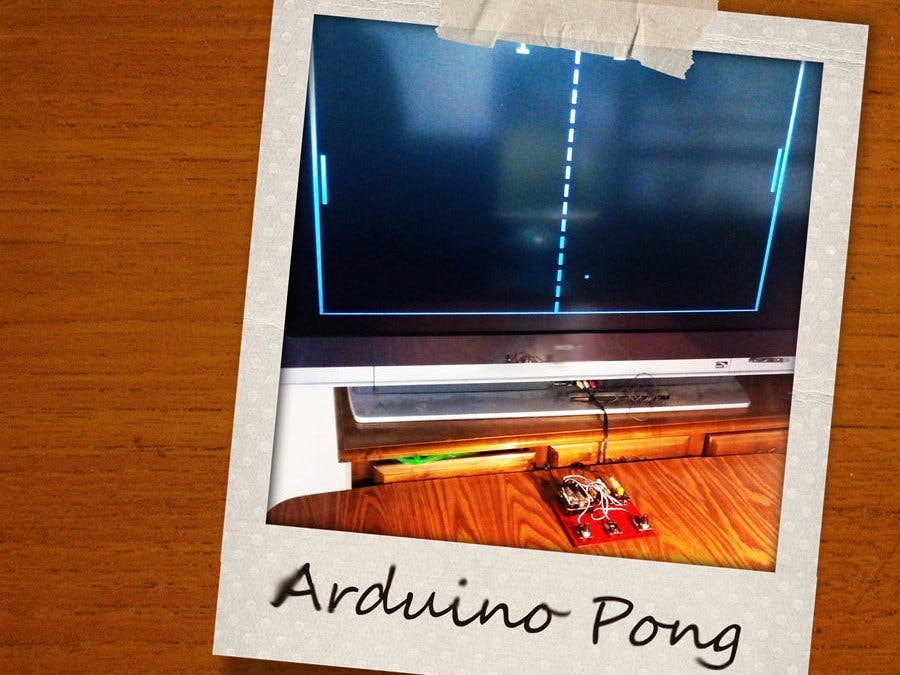 Arduino Pong With Tv Output Arduino Project Hub