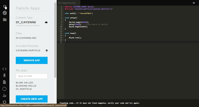 Connecting Particle Photon to Cayenne - Hackster.io