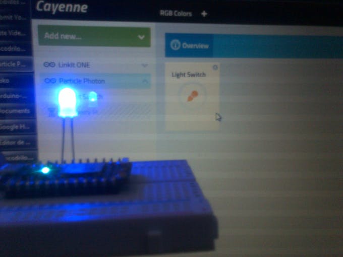 Connecting Particle Photon to Cayenne - Hackster.io