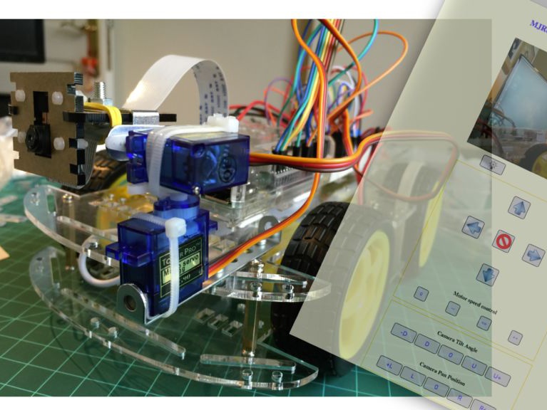 IoT: Raspberry Pi Robot with Video Streamer and Pan/Tilt - Hackster.io