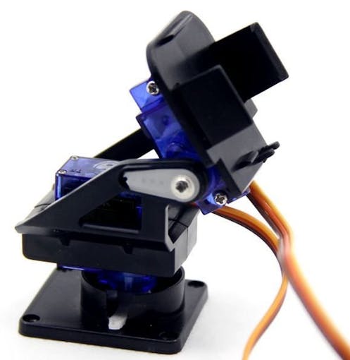 Pan Tilt Controlled By Cell Phone Arduino Project Hub 