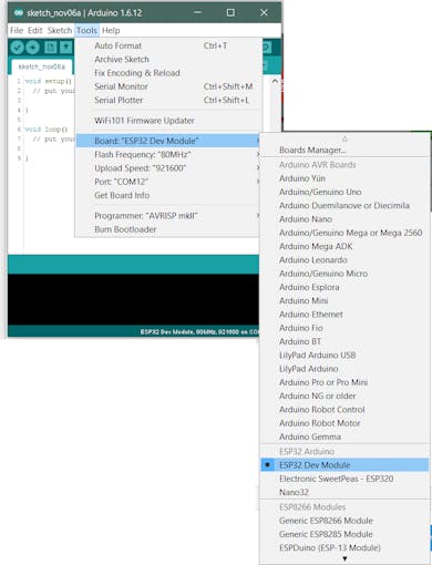ESP32 Arduino IDE ESP32 Arduino IDE