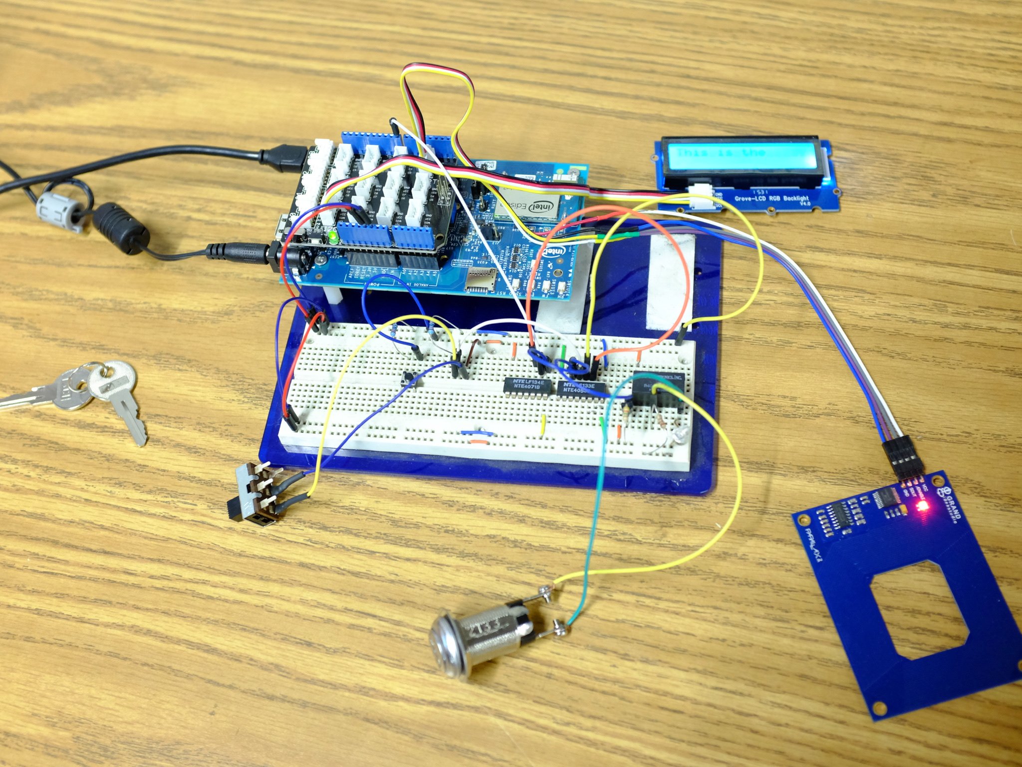 RFID Machine Access Control System - Hackster.io