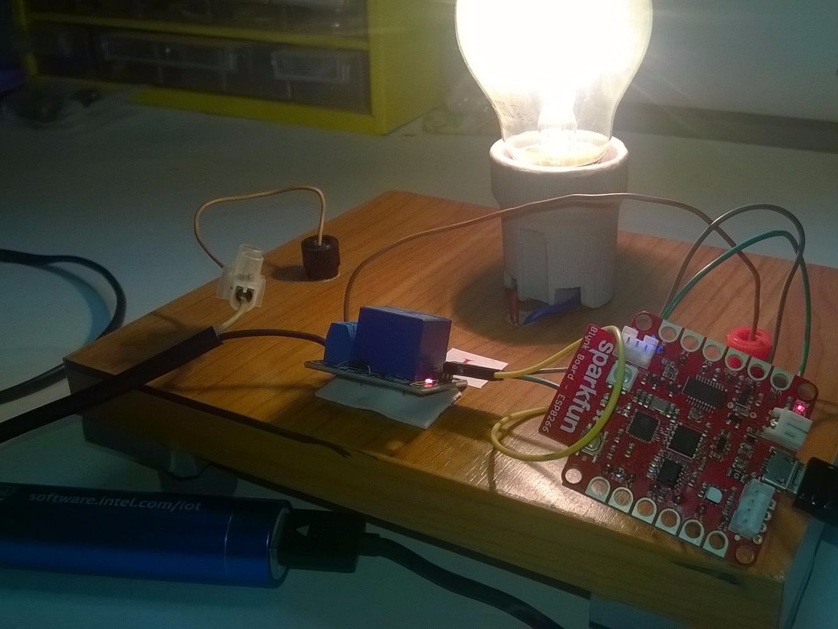 Sparkfun with Lamp (220V) - Hackster.io