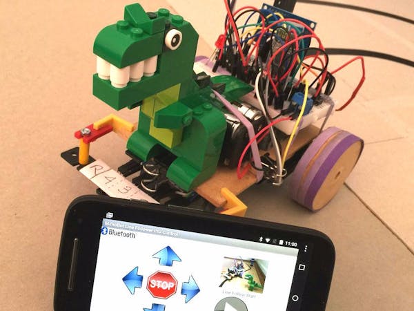Line Follower Robot Pid Control Android Setup Arduino Project Hub