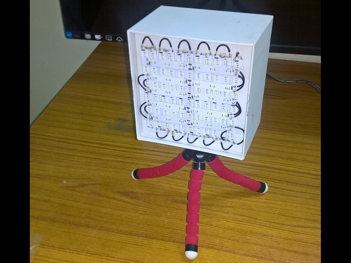 Tabletop LED Panel - Quick Hacks - Hackster.io