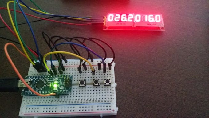 Stopwatch and Lap Time Counter - Arduino Project Hub