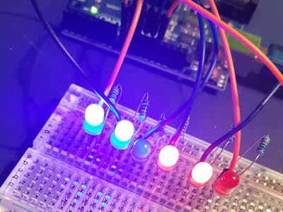 Police Chaser Lights - Arduino Project Hub