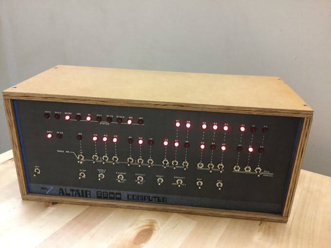 Arduino Altair 8800 Simulator - Hackster.io