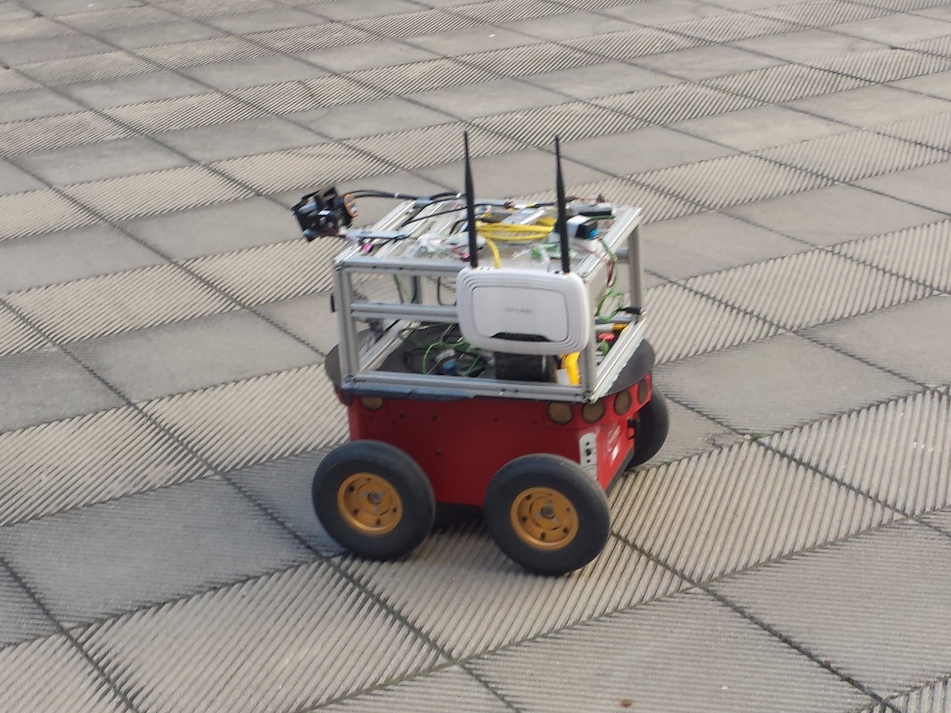 Pioneer3AT Mobile Robot with UP Board and ROS - Hackster.io