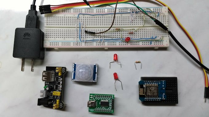 WiFi Security System Using WeMos D1mini (ESP8266) And Blynk! - Hackster.io