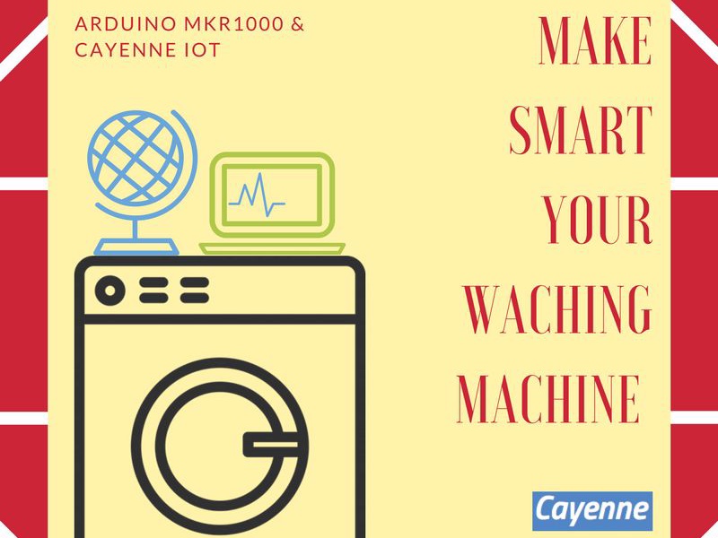 Make SMART Your Washing Machine - Hackster.io