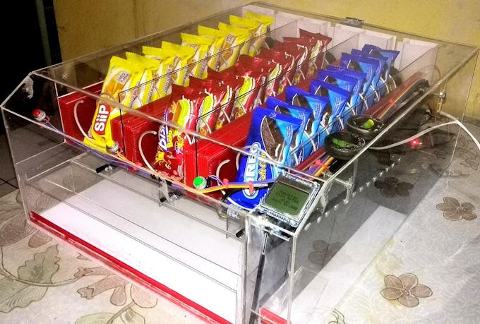 Snacks Vending Machine Powered By Arduino Arduino Project Hub 8664