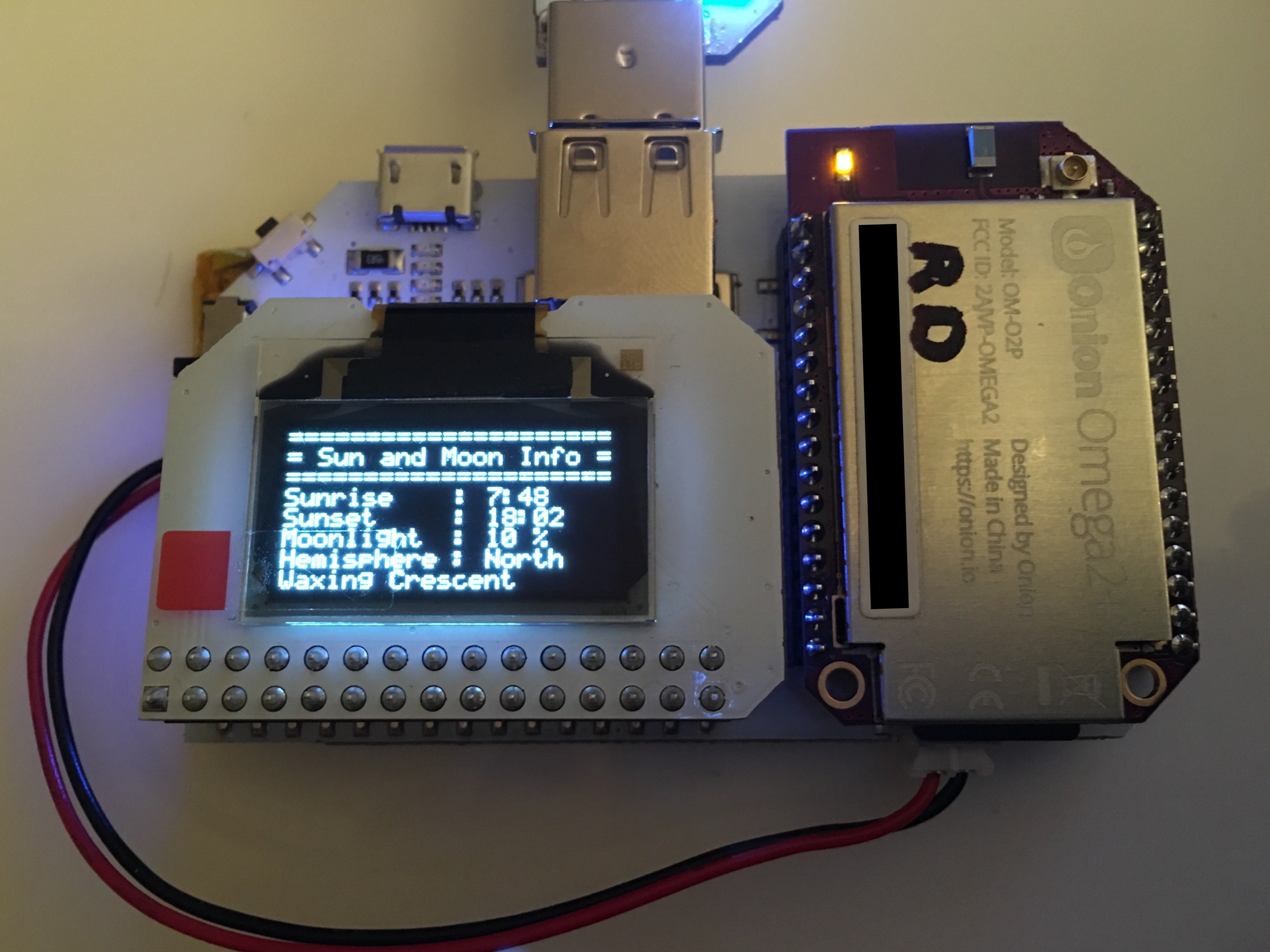 Sun and Moon Info - Hackster.io