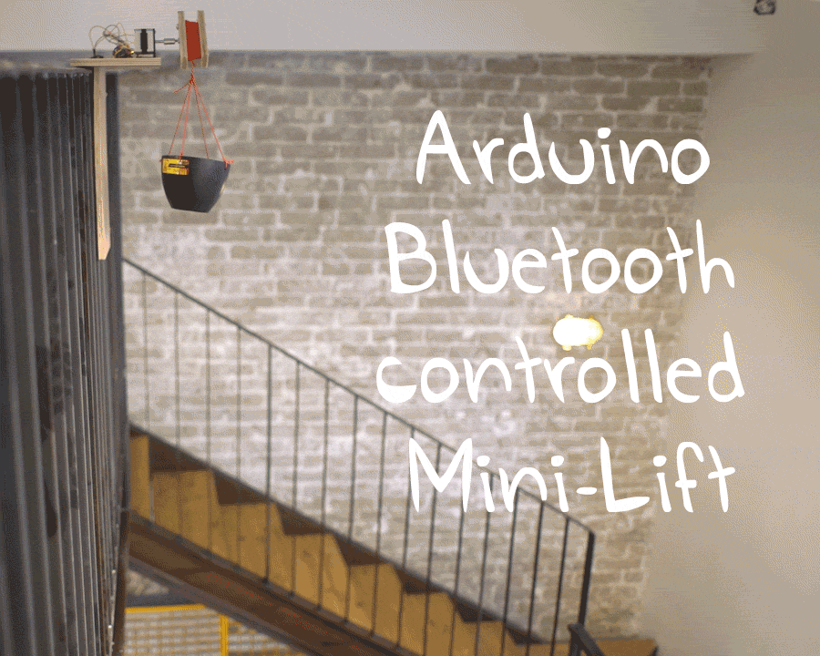Arduino Bluetooth-Controlled Mini-Lift - Hackster.io