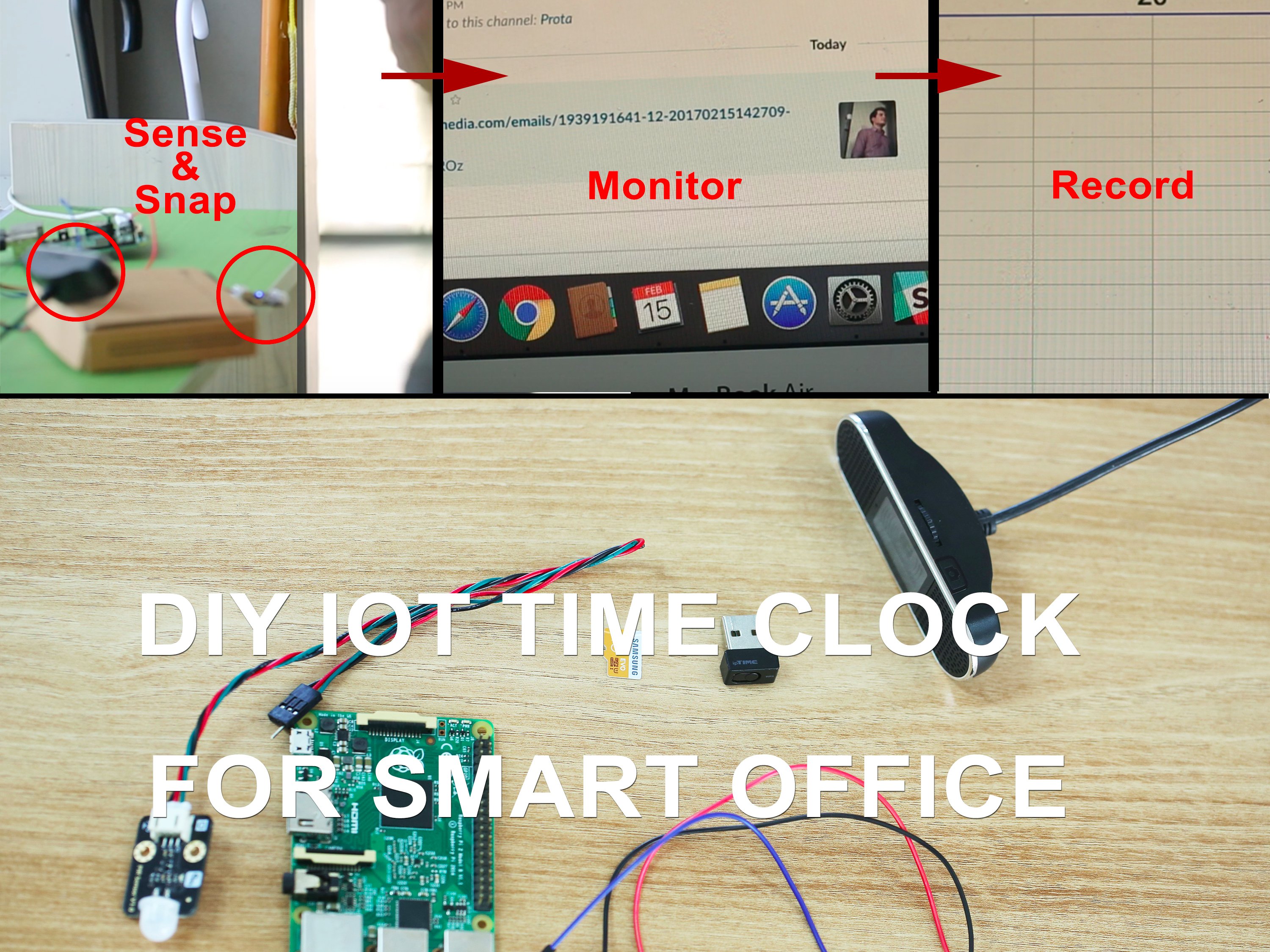 DIY IoT Time Clock for Smart Office - Hackster.io