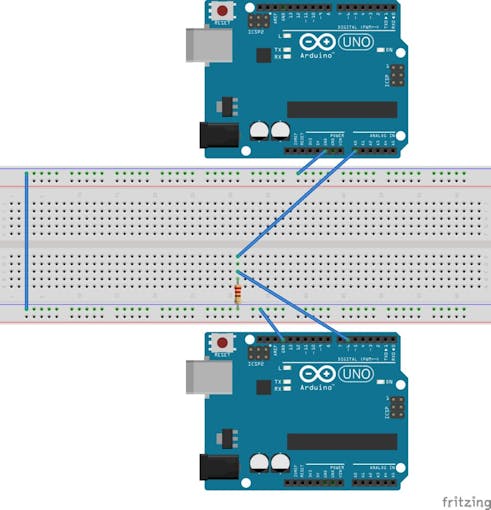 Communication Between Arduino Uno Arduino Project Hub