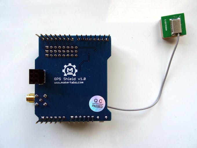Gps Location Display With Gps And Tft Display Shields Arduino Project Hub